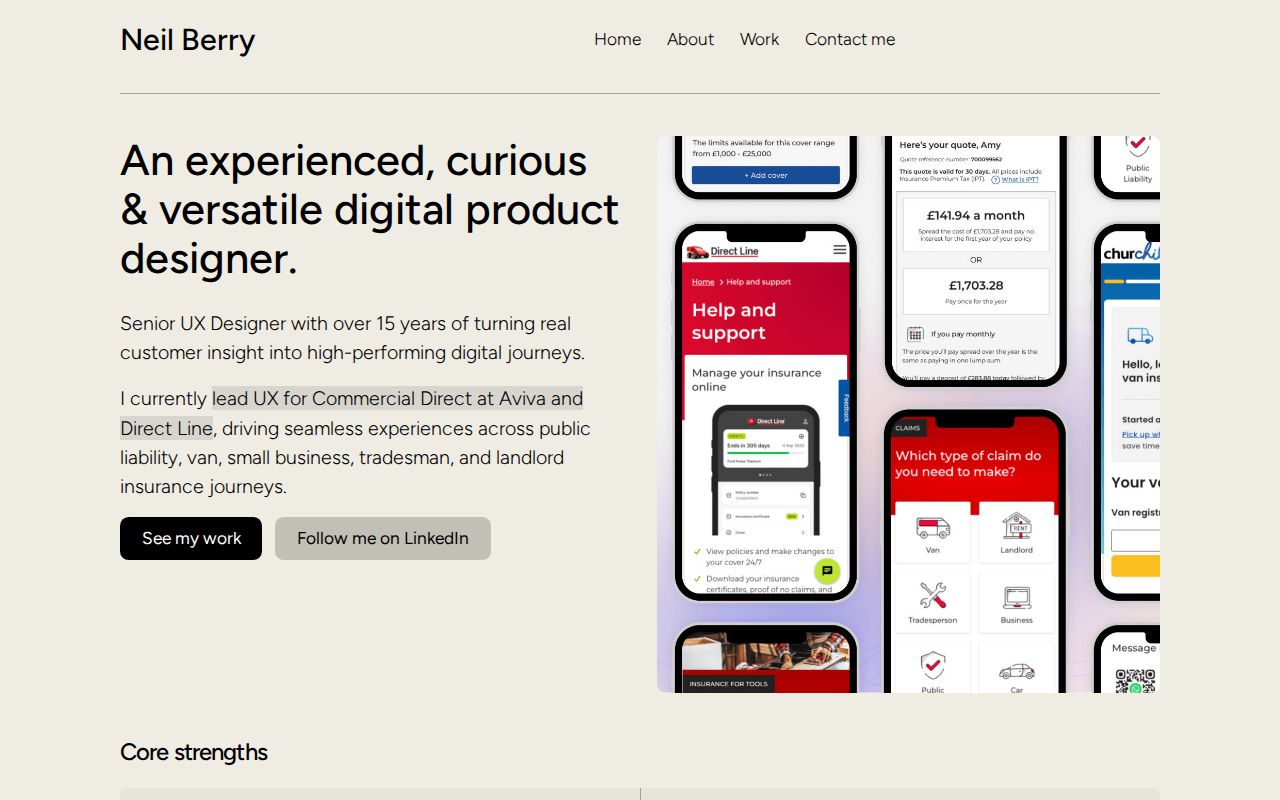Neil Berry - Design Portfolio